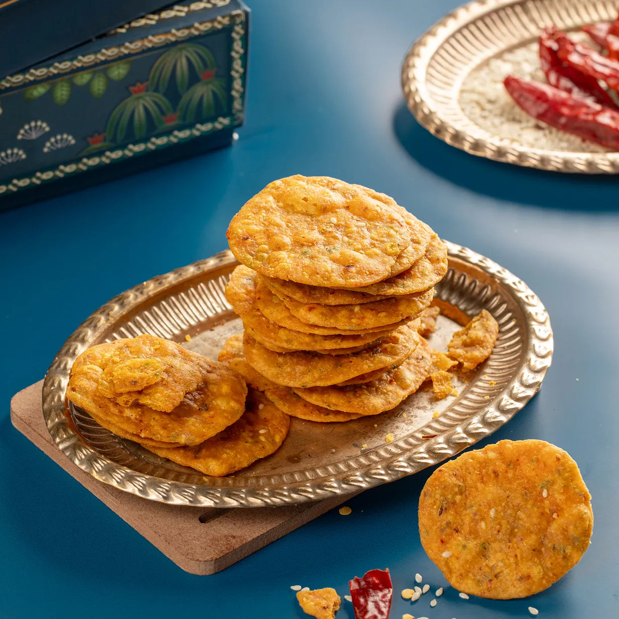 Buy Atta Puri Snack Online | Crispy Indian Savoury Treat – Sangam Sweets