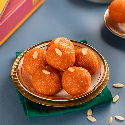 Motichur Laddu - Indian Traditional Sweet – Sangam Sweets